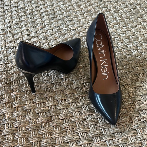Calvin Klein | Shoes | Calvin Klein Womens Classic Black Heels | Poshmark